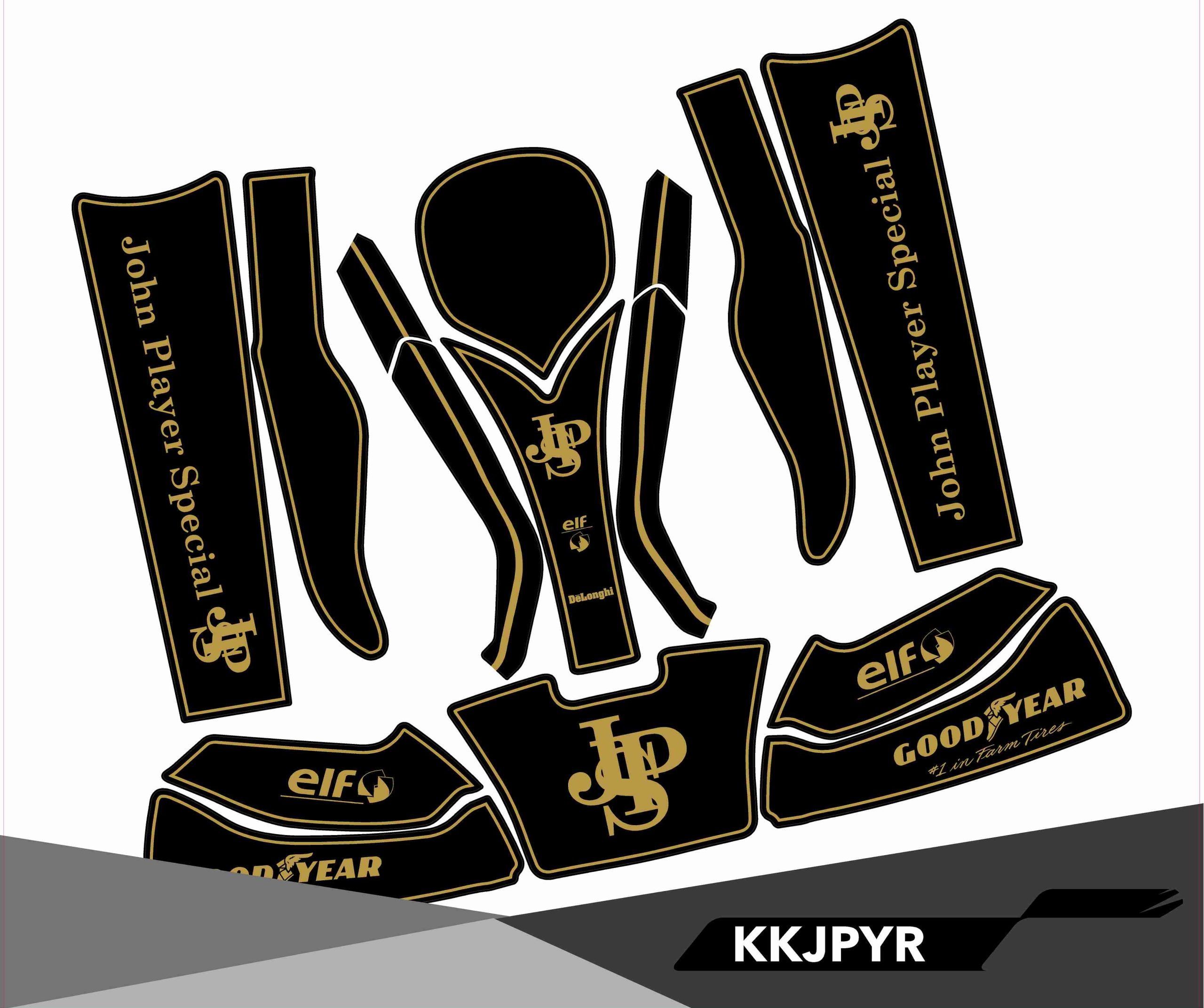 Kit Kart John Player - Tienda online de stickers para deportes Mad ...