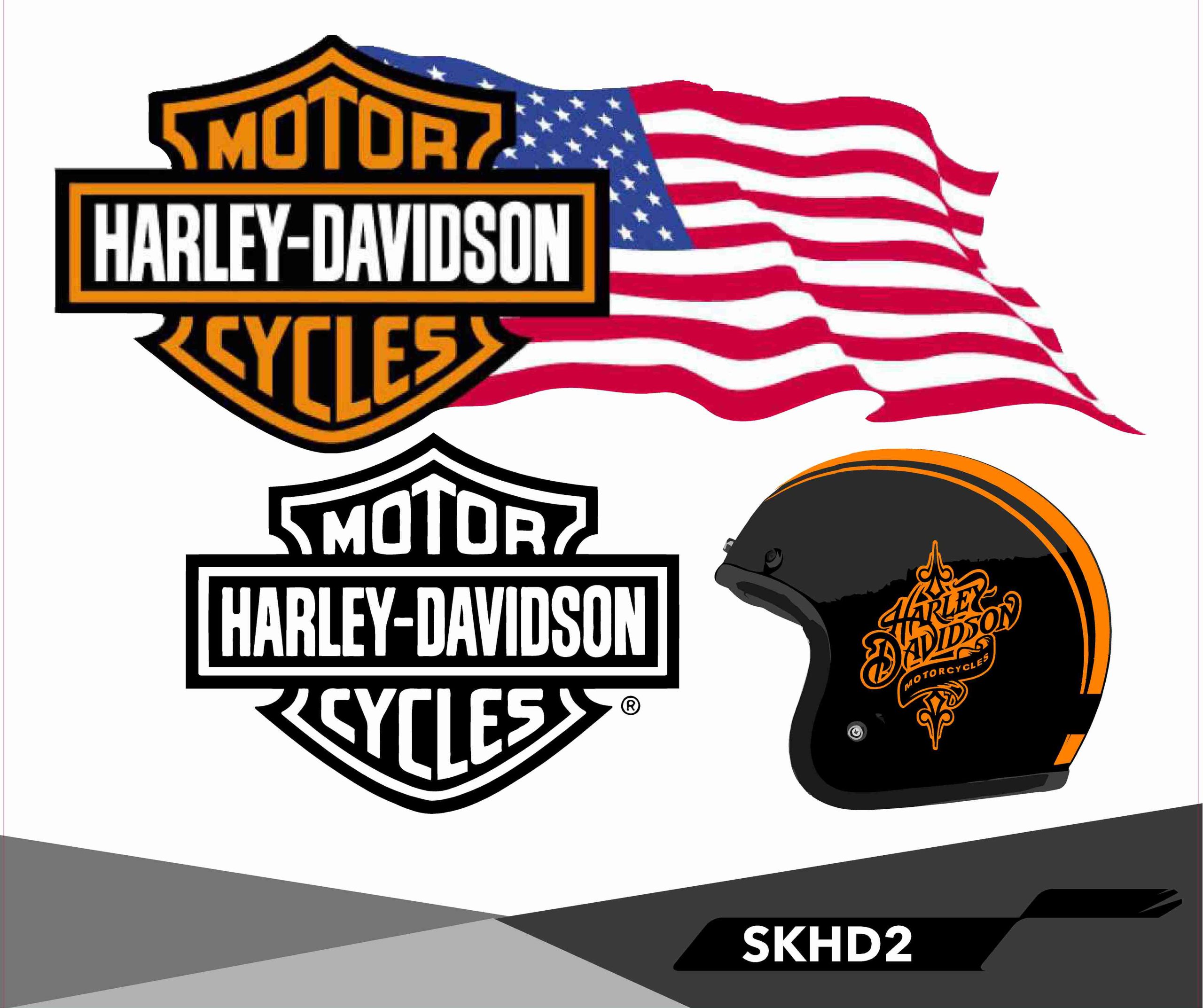 Stickers Kit HARLEY DAVIDSON - Tienda online de stickers para deportes ...